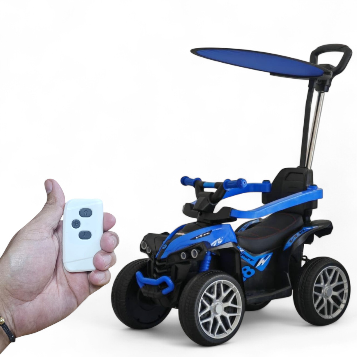 Carro Montable Bebe Paseador Musical Juguete Control 1-6 Años Electrico ...