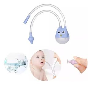 Aspirador Nasal Bebe Limpia Nariz Succionador Saca Moco Flema Azul - La ...